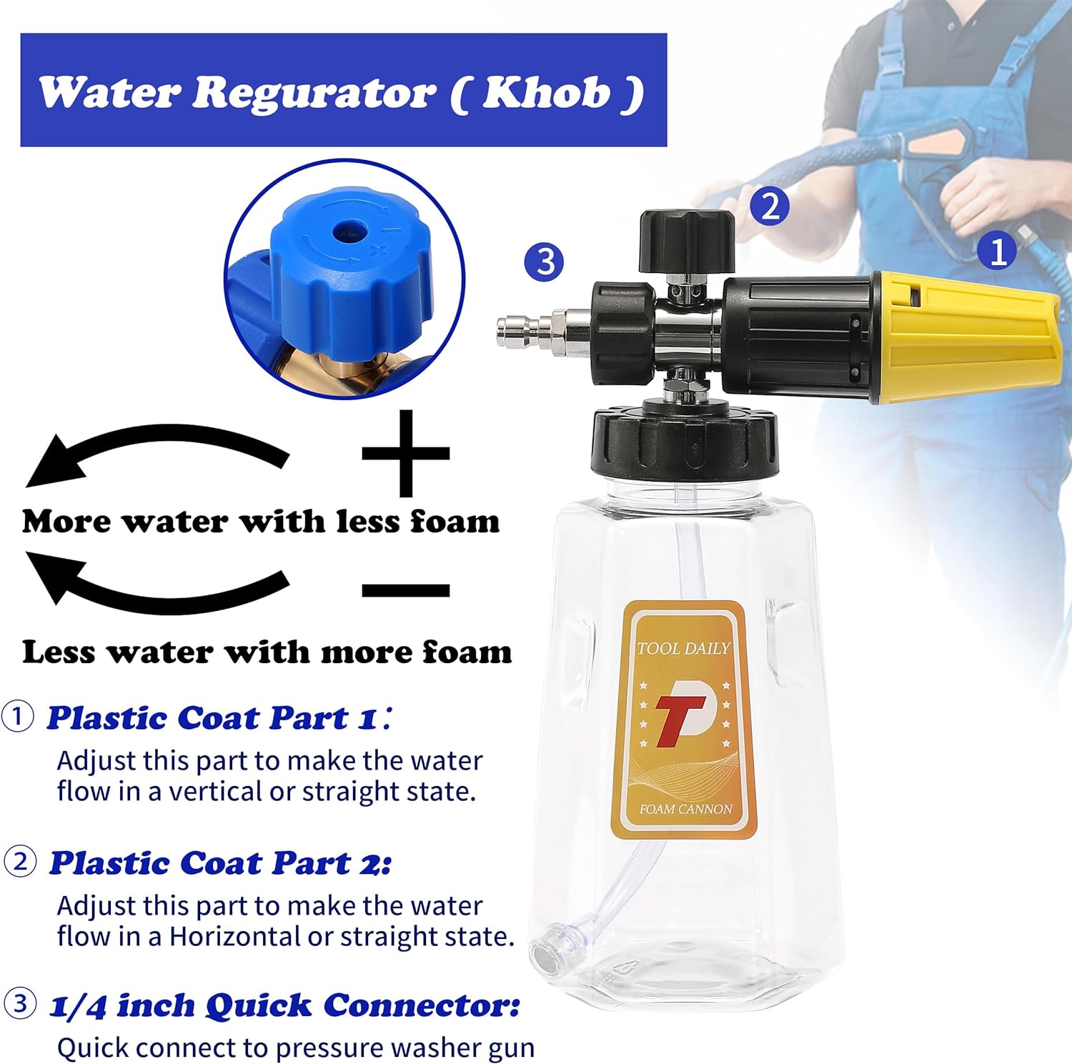 Tool Daily Pressure Washer Foam Cannon Review - bestpowertoolsreviews.com